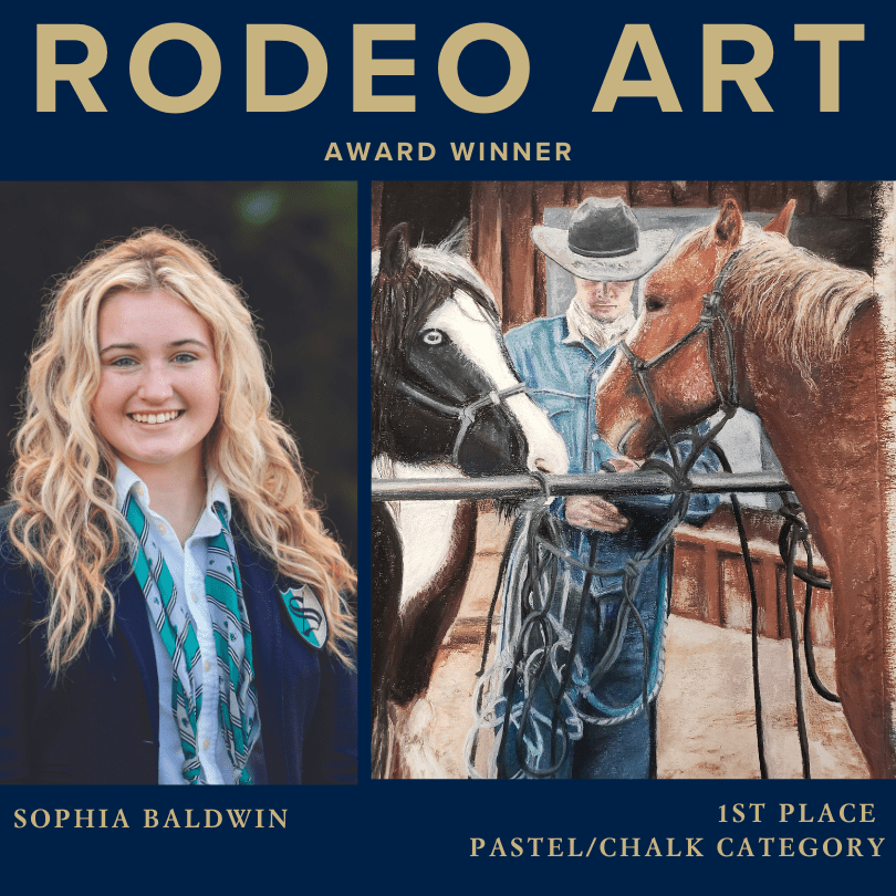 Rhetoric Art Students Excel at Rodeo Art Contest – Geneva School of Boerne