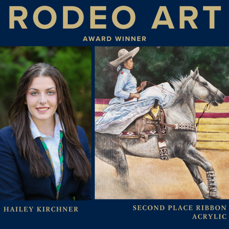 Rhetoric Art Students Excel at Rodeo Art Contest – Geneva School of Boerne