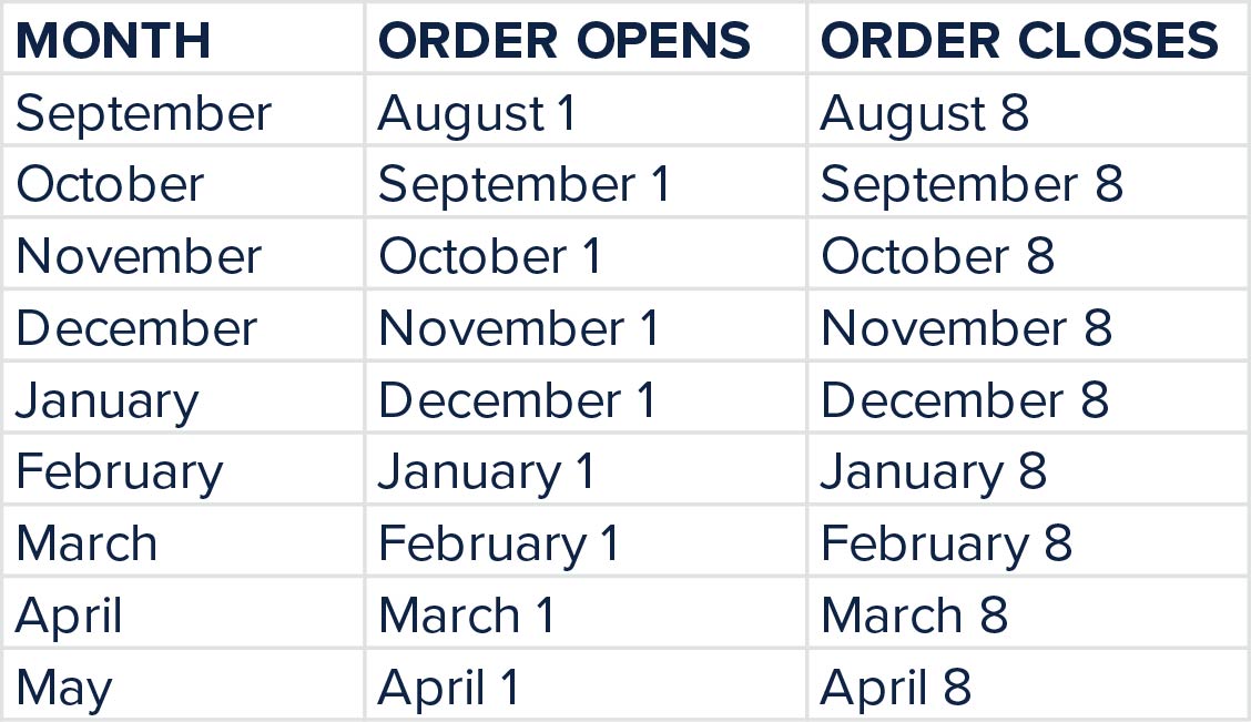 Lunch Information – Geneva School of Boerne